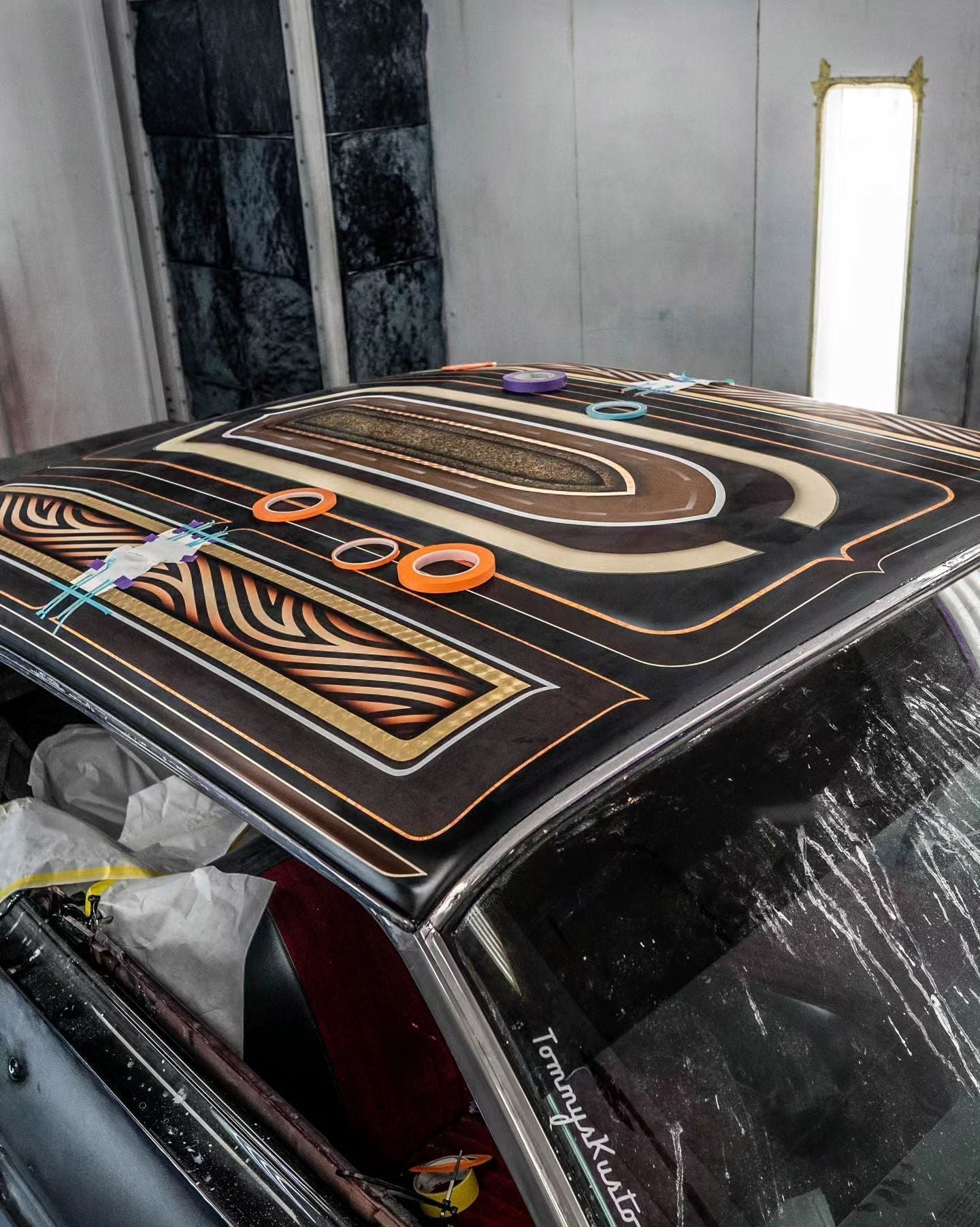 2. Josh with Inline 6 Paint & Body: Passion Gets You Started, but Dedi – Asphalt Canvas Custom Art