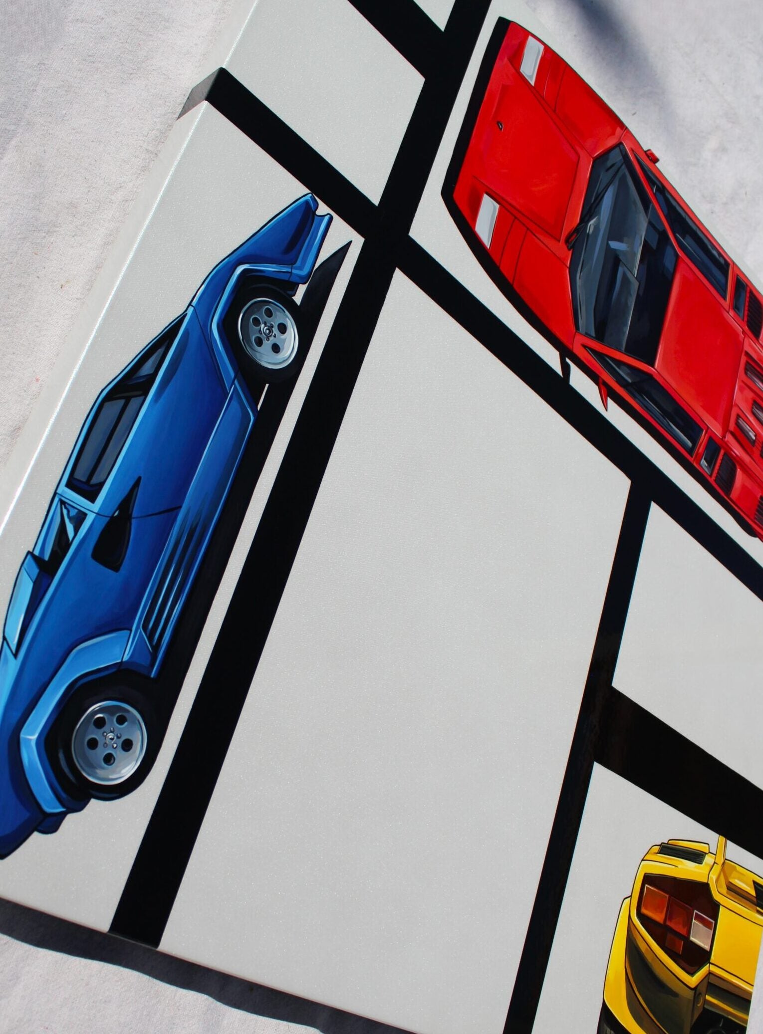 Primary Ride – Asphalt Canvas Custom Art