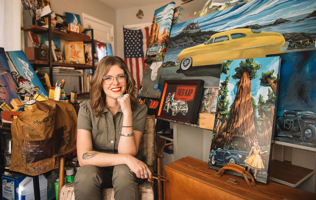 Meet The Artist: Kate Cook – Asphalt Canvas Custom Art Meet The Artist: Kate Cook – Asphalt Canvas Custom Art