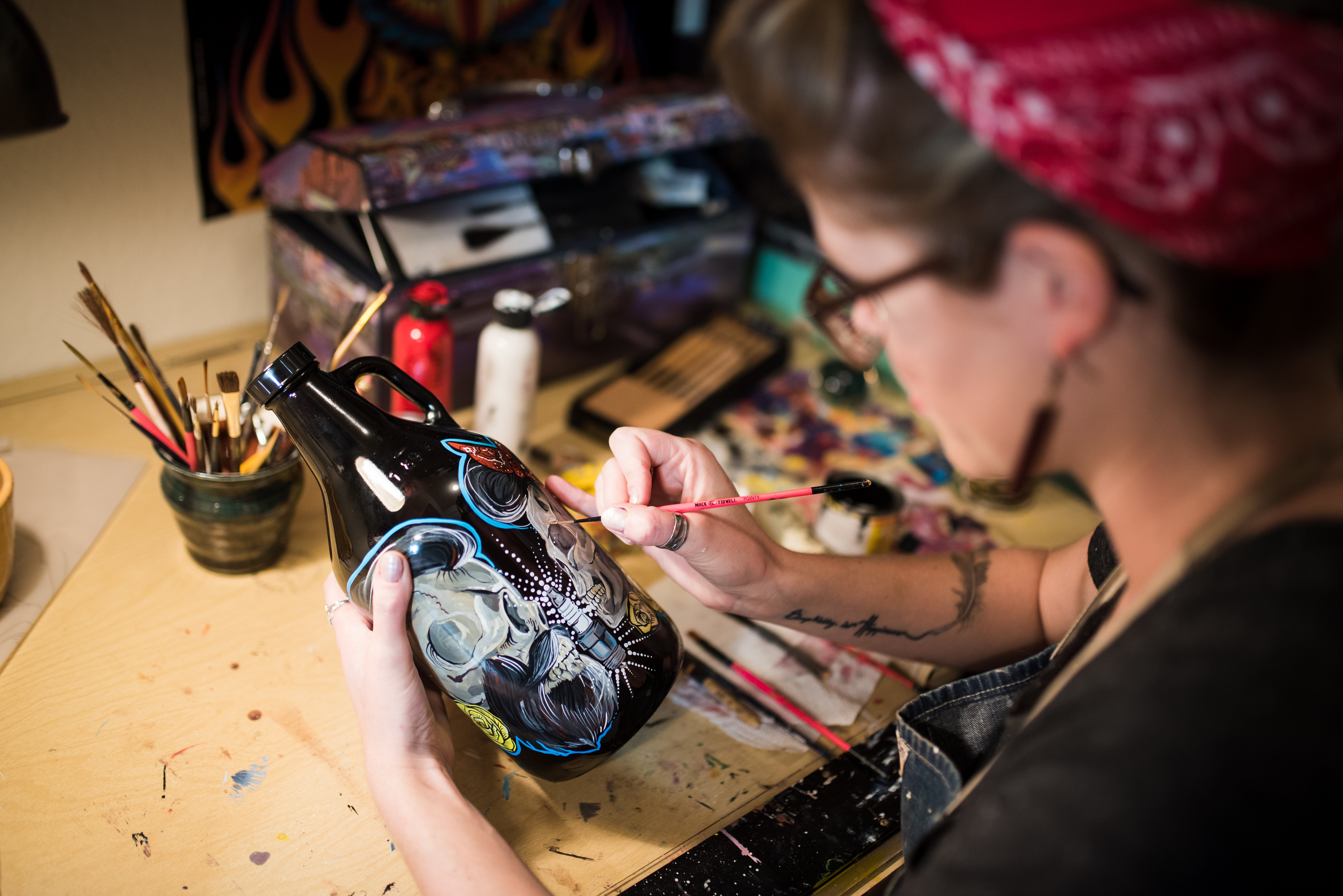 The Great Texas Panel Jam | Live Art, Pinstriping & Giving Back ...